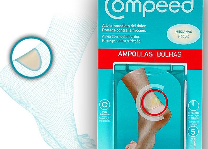 Compeed ampollas, apósitos contra rozaduras | Farmacia Jiménez