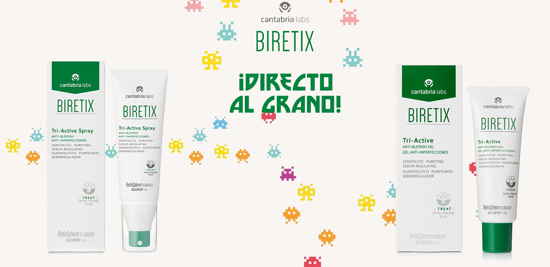 Biretix Tri-active Tratamiento Acné | Farmacia Jiménez