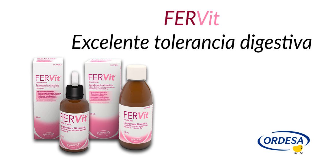 Fervit Ordesa Gotas orales y Solución oral | Farmacia Jiménez