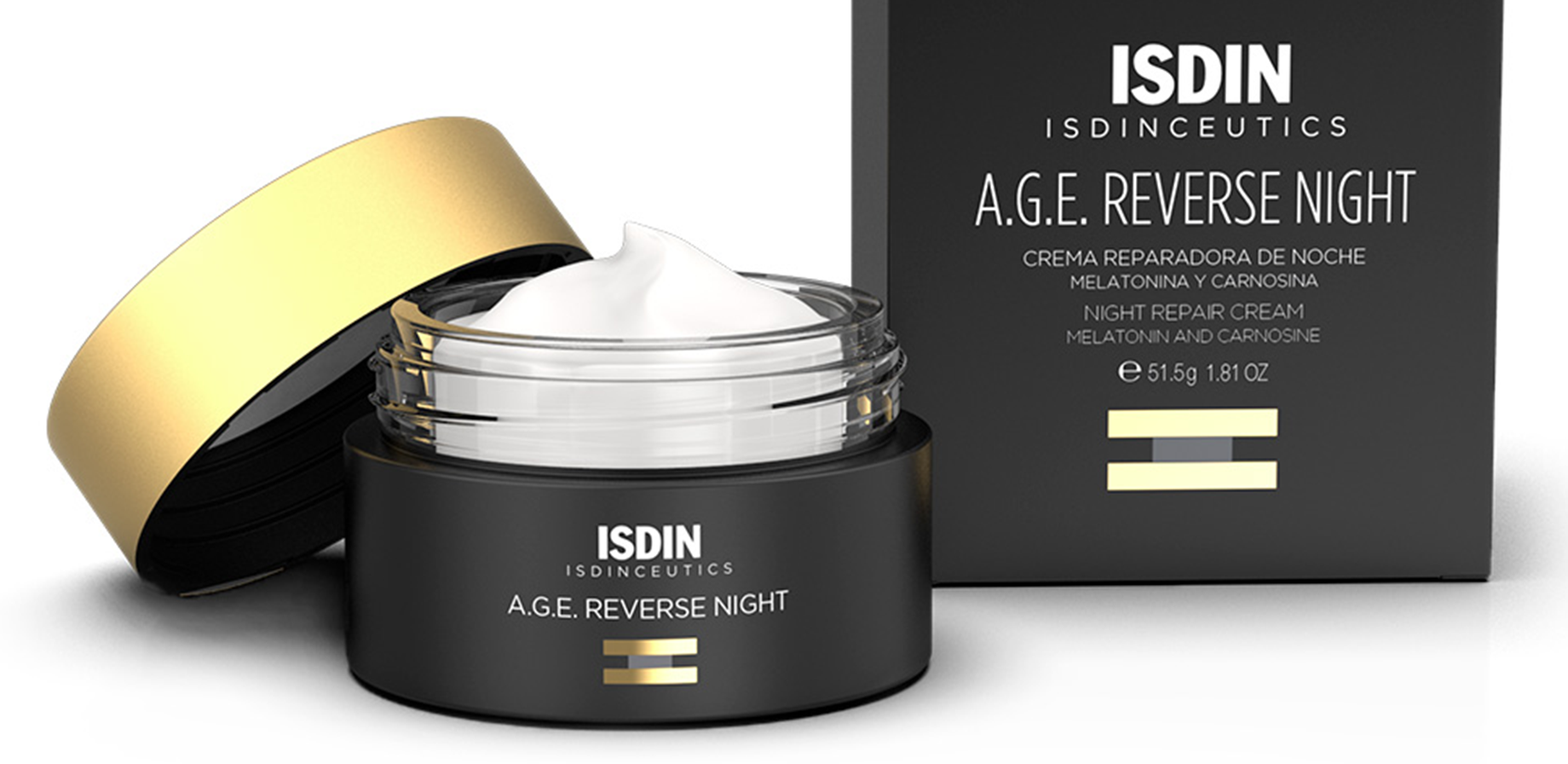 Isdinceutics AGE Reverse Night, crema de noche antiedad con Melatonina ...