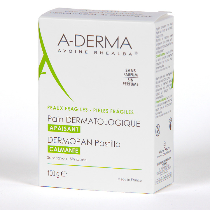 A-Derma Dermopan Pastilla 100 g | Farmacia Jiménez