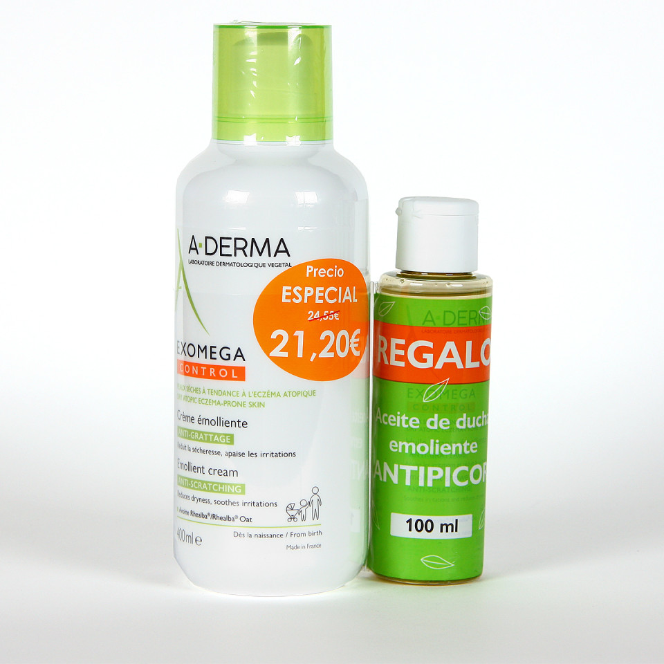 A-Derma Exomega Control Crema 400 ml | Farmacia Jiménez