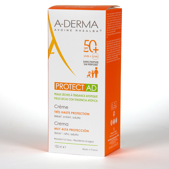 A-Derma Protect Crema solar piel atópica SPF 50+ | Farmacia Jiménez
