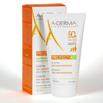 A-Derma Protect Crema solar piel atópica SPF 50+ | Farmacia Jiménez