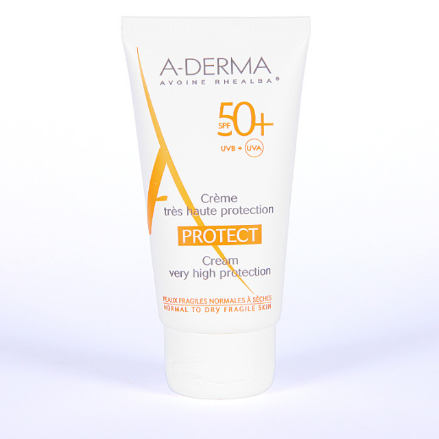 A-Derma Protect Crema solar SPF 50+ | Farmacia Jiménez