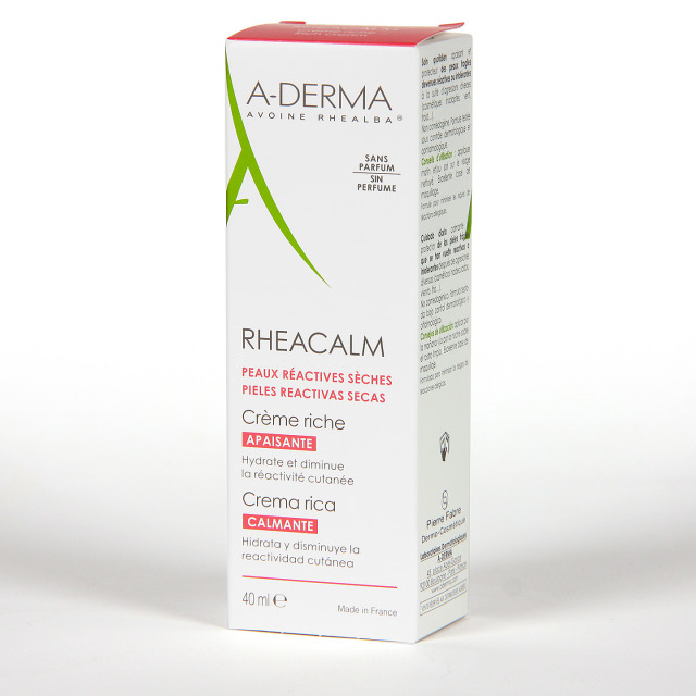 A-Derma Rheacalm crema enriquecida 40ml | Farmacia Jiménez