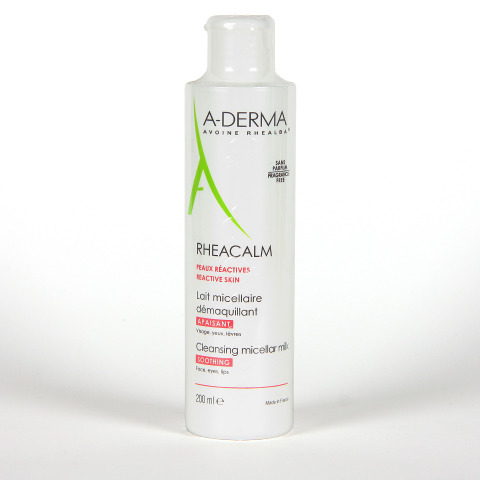 A-Derma Rheacalm Leche Micelar Calmante 200 ml | Farmacia Jiménez