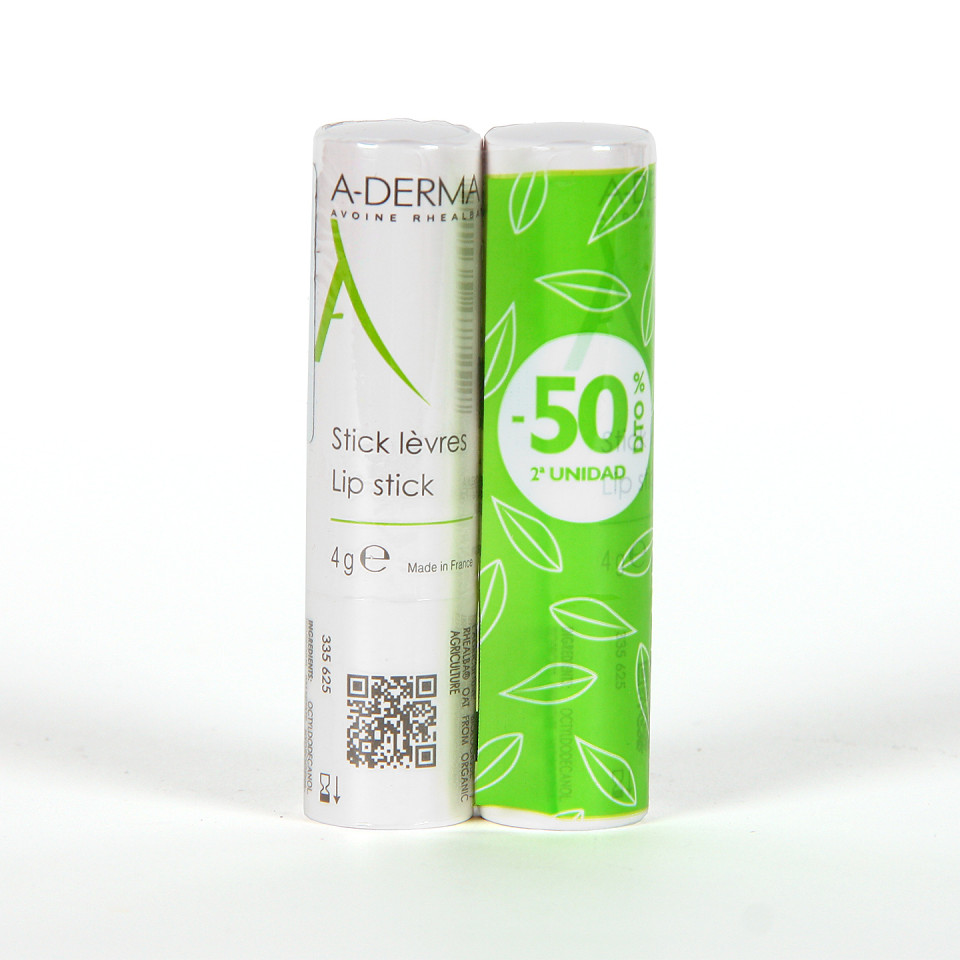 A-Derma Stick Labios PACK Duplo | Farmacia Jiménez