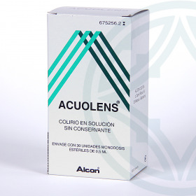 Acuolens Colirio 30 monodosis | Sequedad Ocular | Farmacia Jiménez