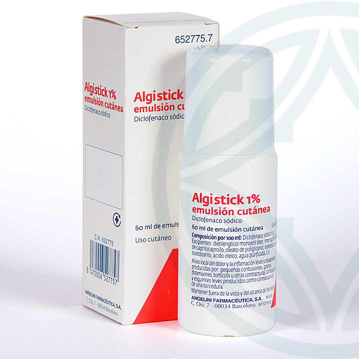 Algistick emulsión 60 ml | Analgésico y Antiinflamatorio | Farmacia Jiménez
