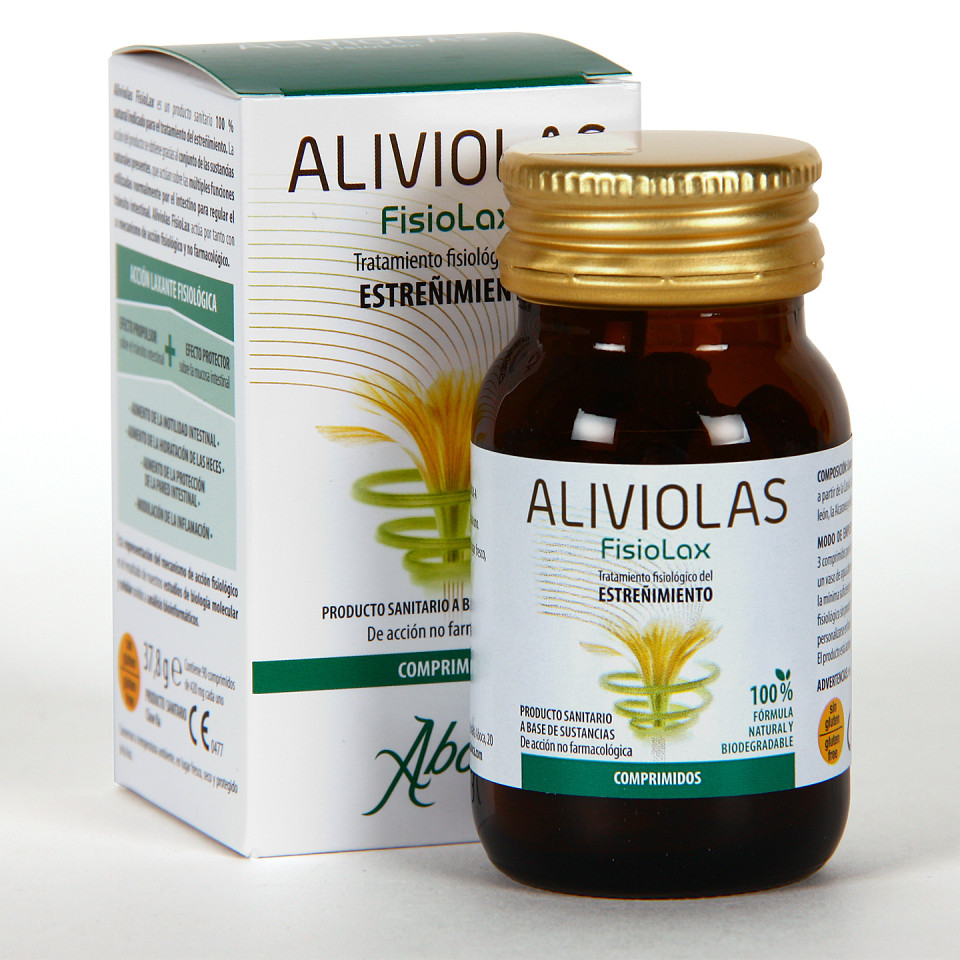Aliviolas Fisiolax 90 comprimidos | Farmacia Jiménez