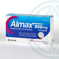 Almax 500mg 48 comprimidos masticables | Farmacia Jiménez