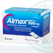 Almax 500 mg 54 comprimidos masticables | Farmacia Jiménez