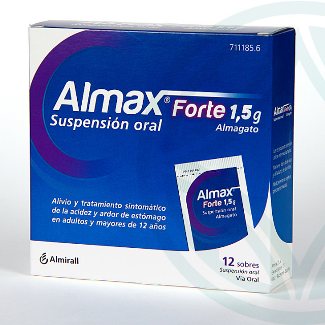 Almax Forte 1,5g 12 sobres | Farmacia Jiménez