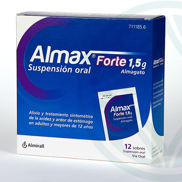 Almax Forte 1,5g 12 sobres | Farmacia Jiménez