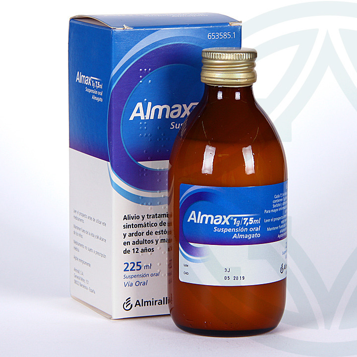 Almax suspensión oral 225 ml | Antiácido | Farmacia Jiménez