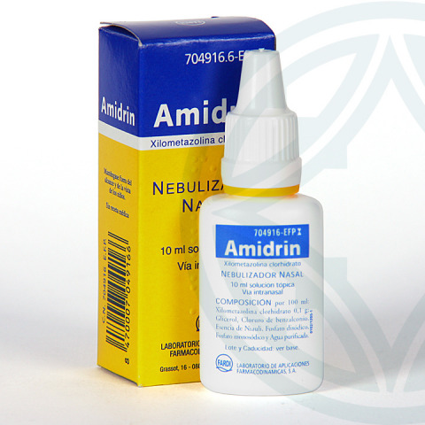 Amidrin | Congestión Nasal | Farmacia Jiménez