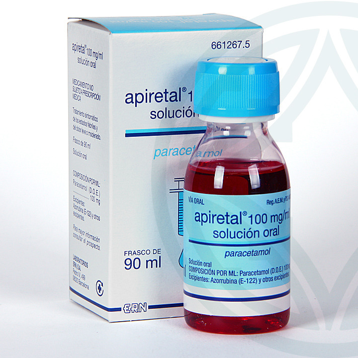 Apiretal 100 mg/ml Solución oral 90 ml | Farmacia Jiménez