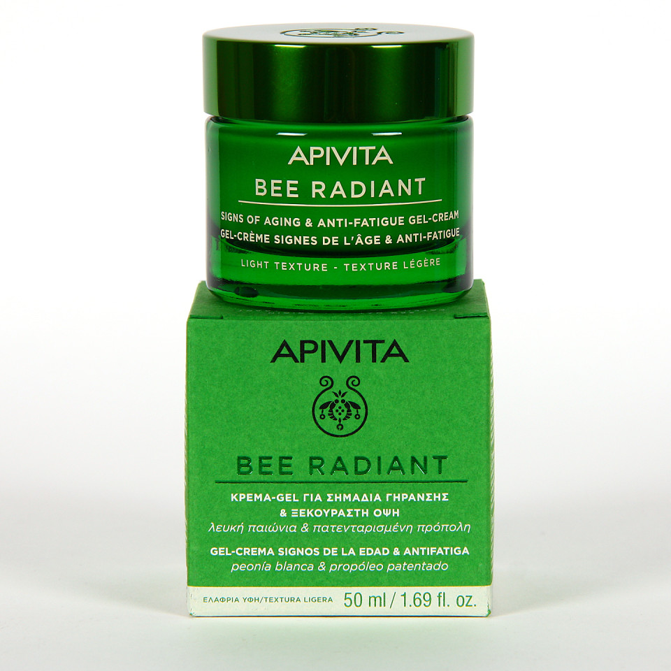 Apivita Bee Radiant Gel-Crema Signos de la edad y antifatiga 50ml ...