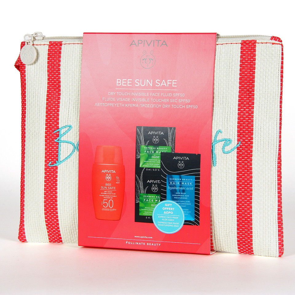 Apivita Bee Sun Safe Fluido Facial Invisible Toque Seco SPF50 ...