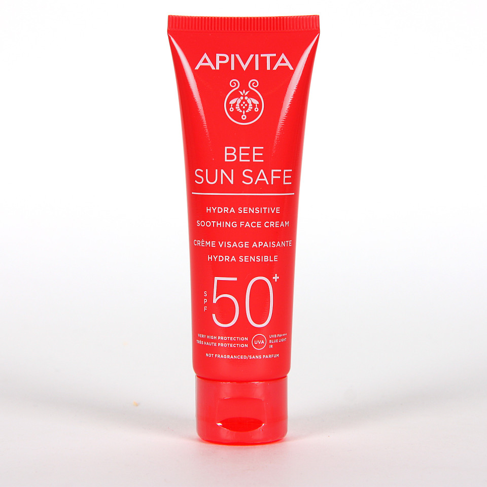 Apivita Bee Sun Safe Hydra Sensitive Crema Calmante SPF50 | Farmacia ...