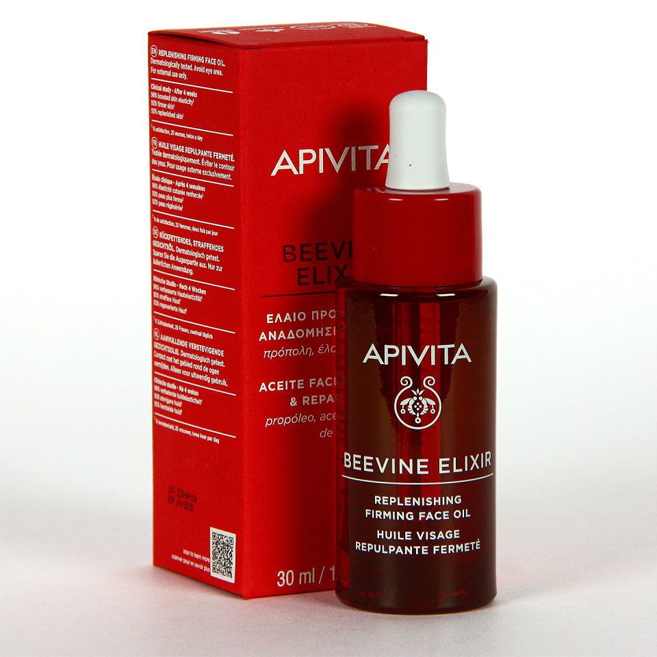 Apivita BeeVine Elixir Aceite Facial Firmeza y Reparación 30 ml | Farmacia Jiménez