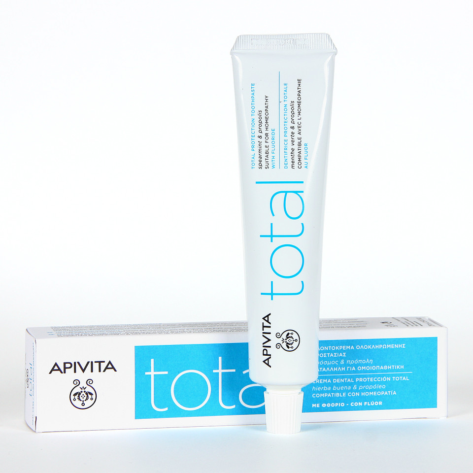 Apivita Crema dental Protección Total 75ml | Farmacia Jiménez