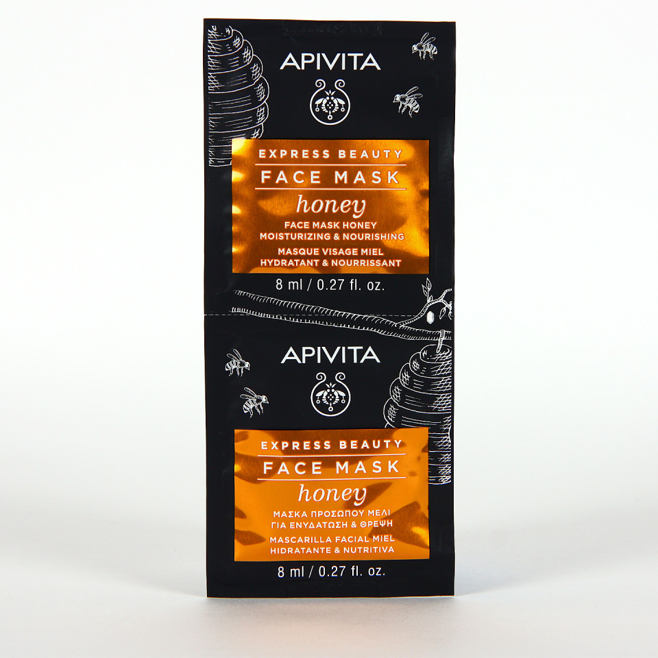 Apivita Express Beauty Mascarilla Hidratante y Nutritiva con Miel ...