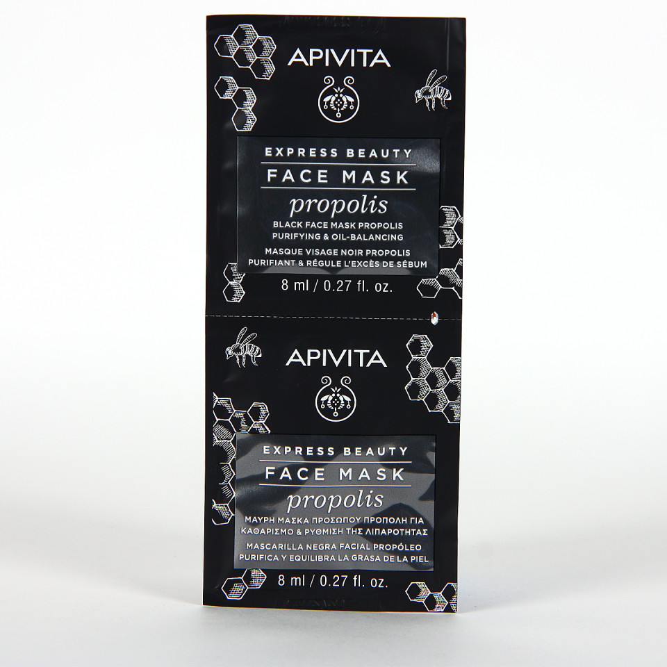 Apivita Express Beauty Mascarilla Limpiadora Purificante con Propóleo ...