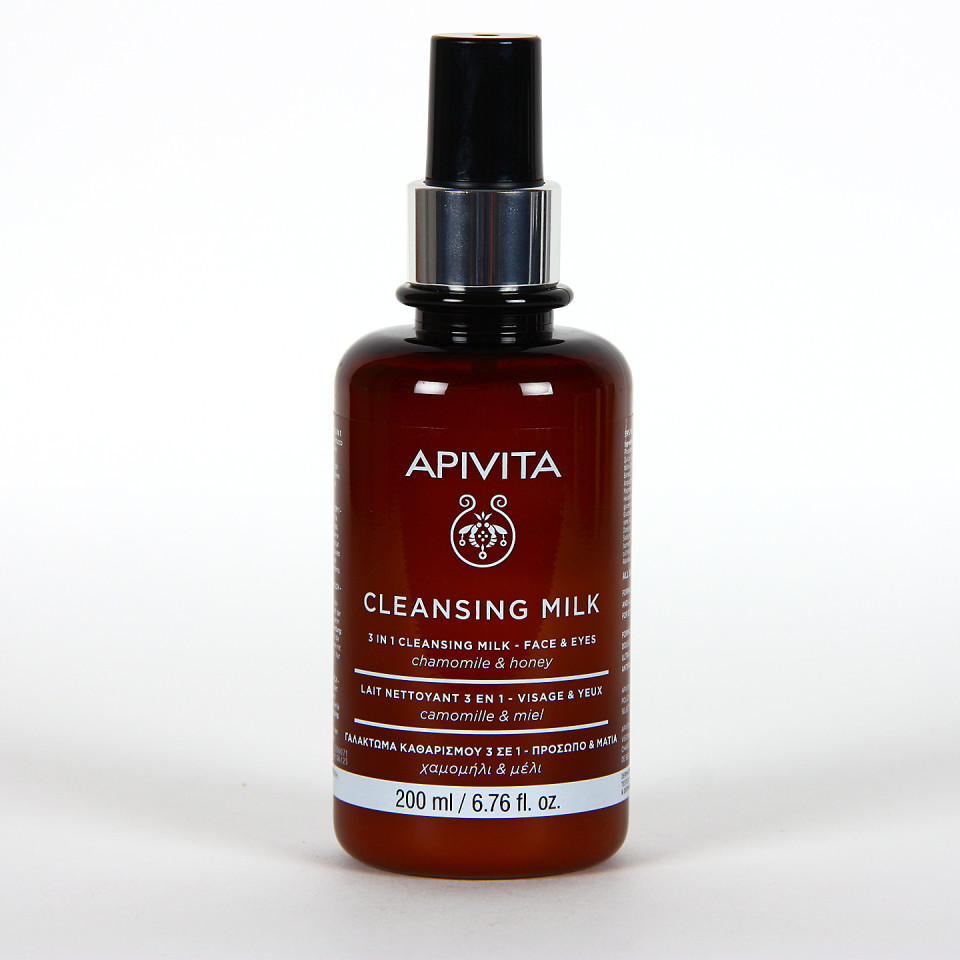 Apivita Leche Limpiadora con Camomila y Miel 200ml | Farmacia Jiménez