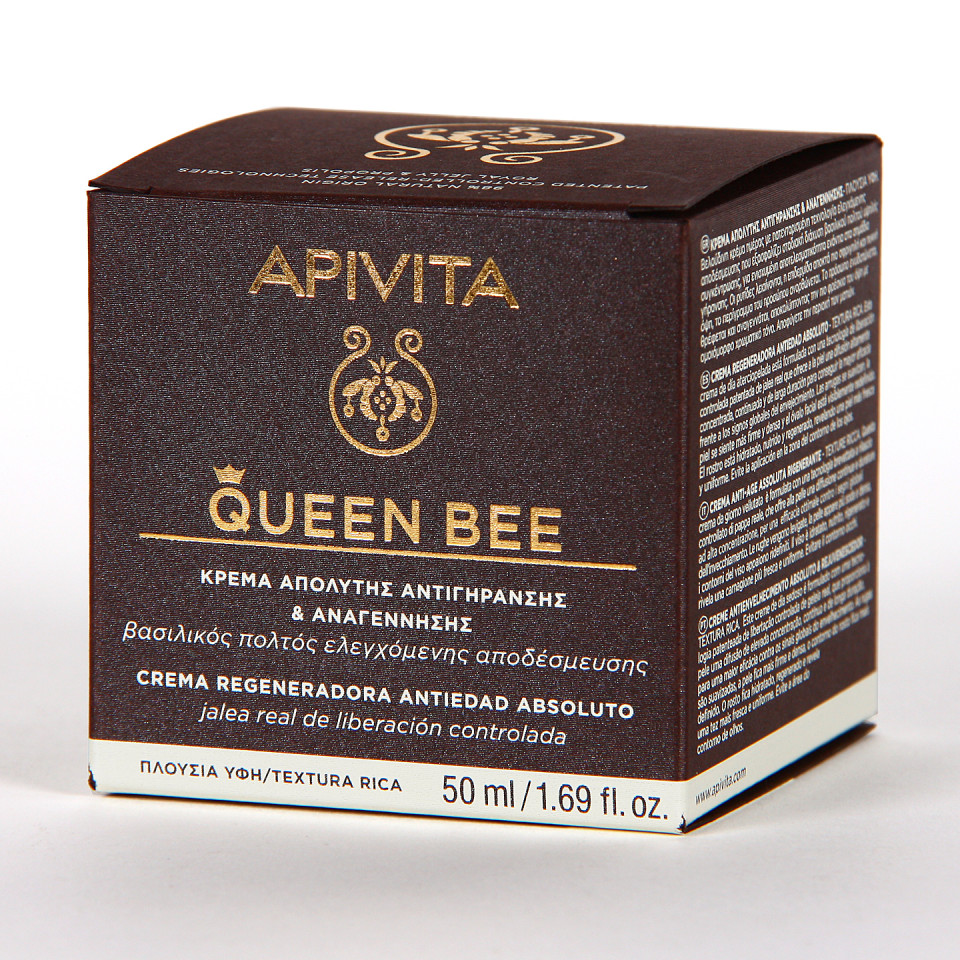 Apivita Queen Bee Crema Regeneradora Antiedad Absoluto Textura Rica ...