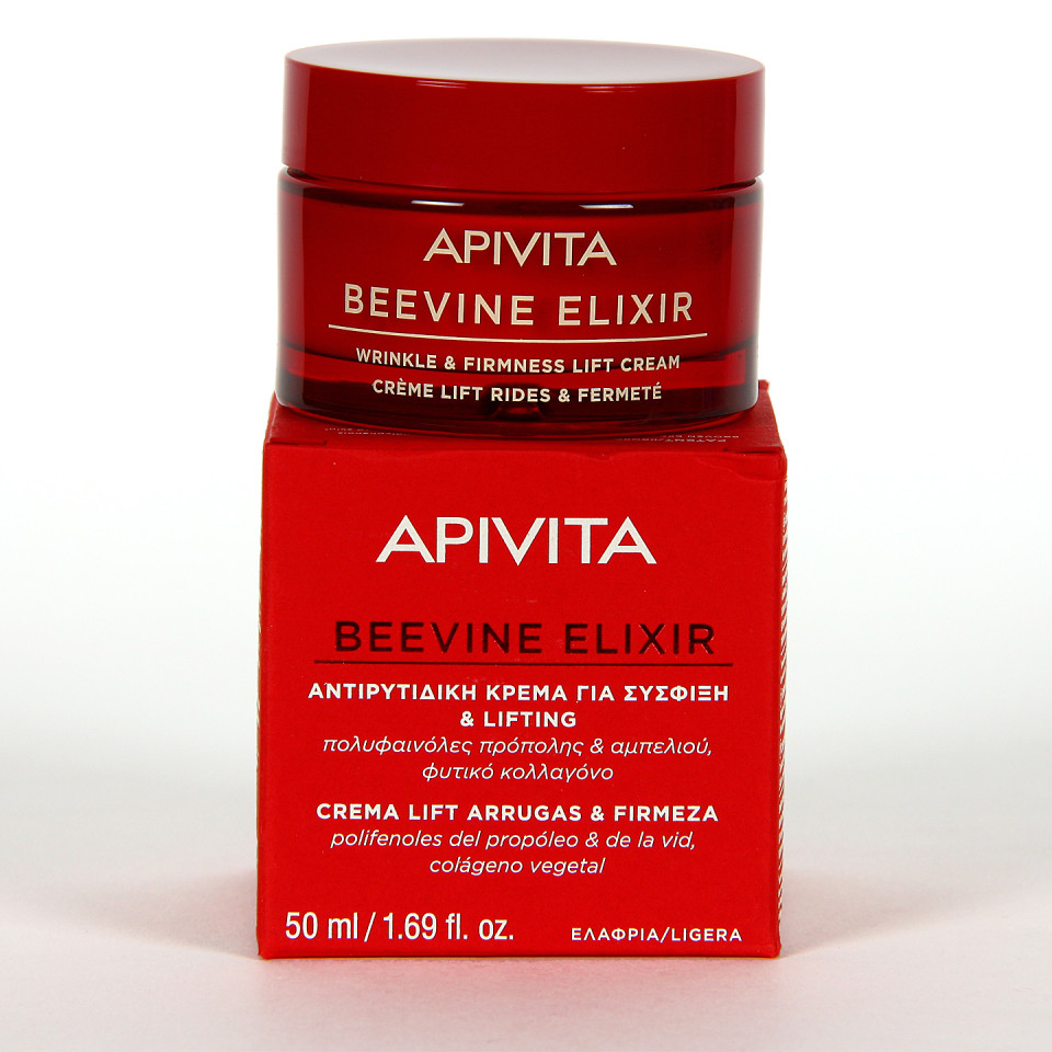 Apivita Beevine Elixir Crema Lift Arrugas y Firmeza Textura Ligera ...