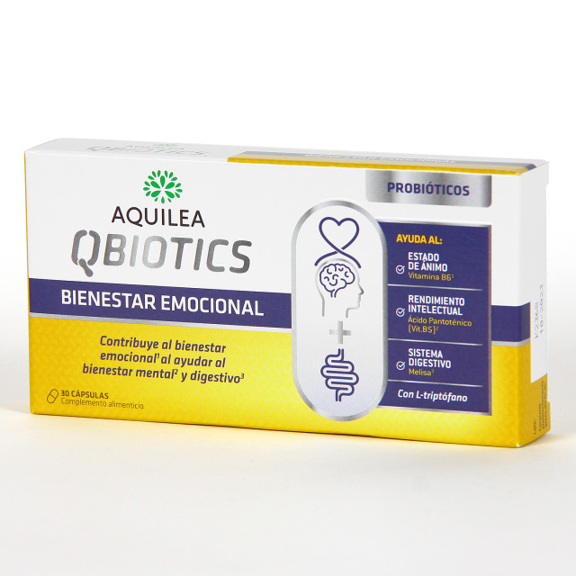 Aquilea QBiotics Bienestar Emocional 30 Cápsulas | Farmacia Jiménez