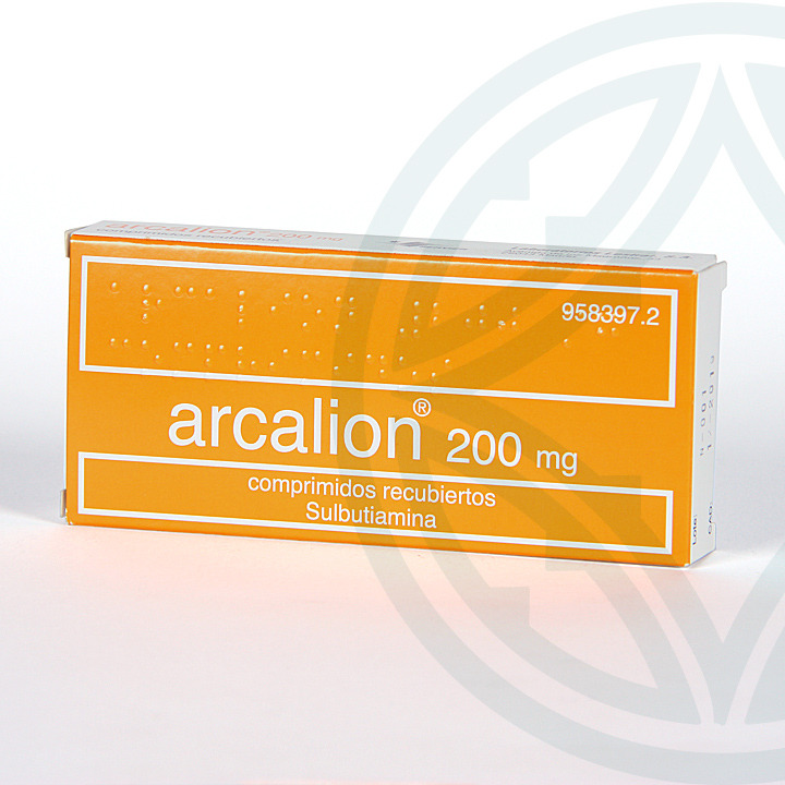 Arcalion 30 grageas | Salbutiamina | Farmacia Jiménez