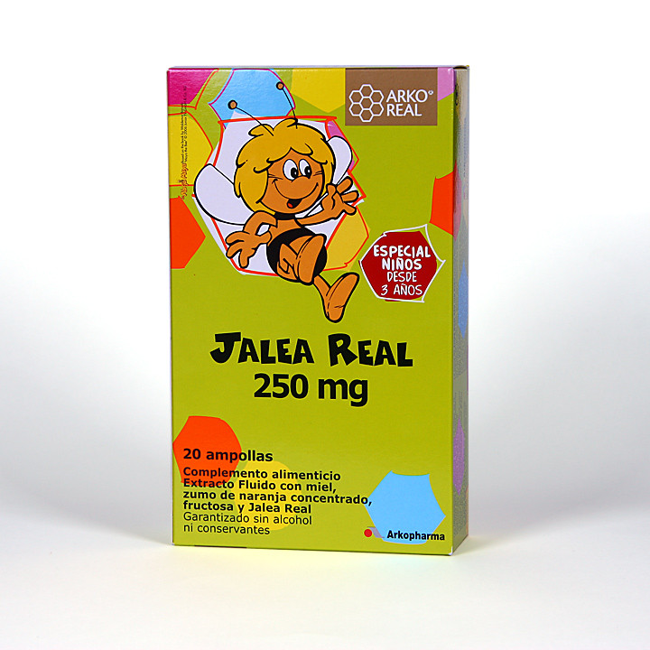 Arko Real Jalea Real 250 mg 20 ampollas | Arko Real - Arkocapsulas ...