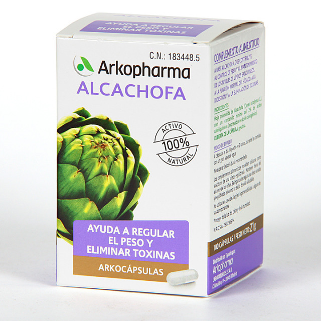 Arkocapsulas Alcachofa 80 cápsulas | Farmacia Jiménez
