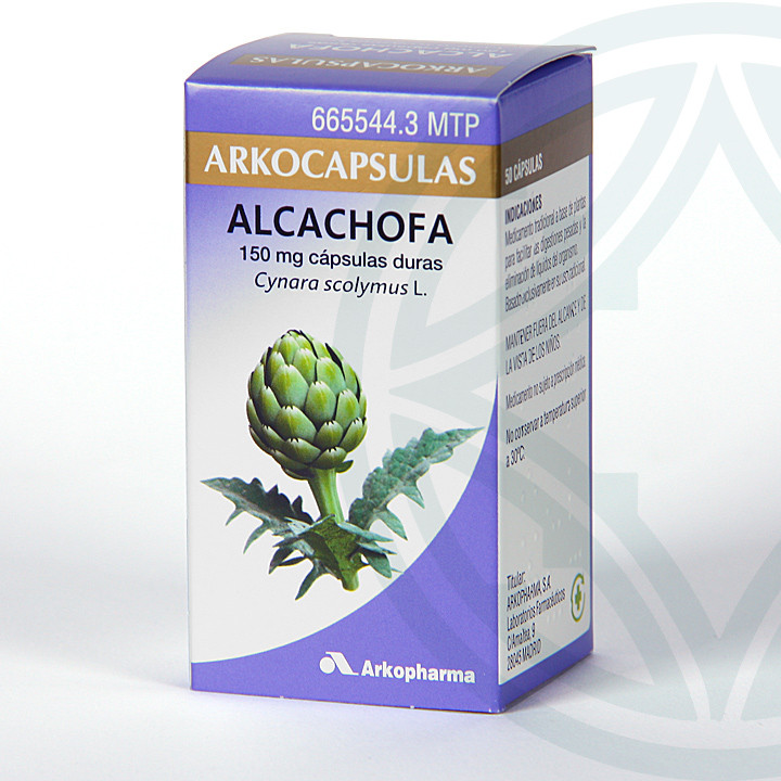 Arkocapsulas Alcachofa 50 cápsulas | Depurativa | Farmacia Jiménez