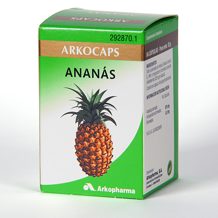 Arkocapsulas Ananás 84 cápsulas | Farmacia Jiménez