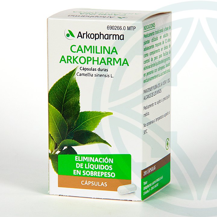 Arkopharma Camilina 300 mg 200 cápsulas | Control de peso | Farmacia ...