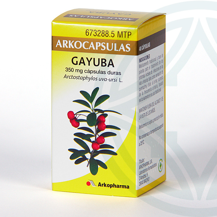 Arkocapsulas Gayuba 48 cápsulas | Infección de Orina | Farmacia Jiménez