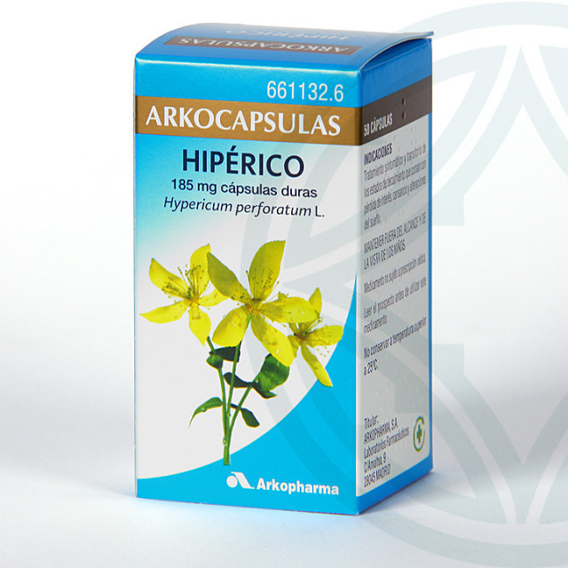 Arkocapsulas Hipérico 50 cápsulas - Estado de ánimo | Farmacia Jiménez