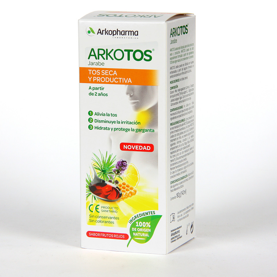 Arkopharma ArkoTos Jarabe 140 ml | Farmacia Jiménez