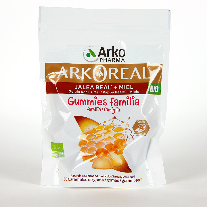 Arkoreal Jalea Real y Miel 60 gominolas | Farmacia Jiménez