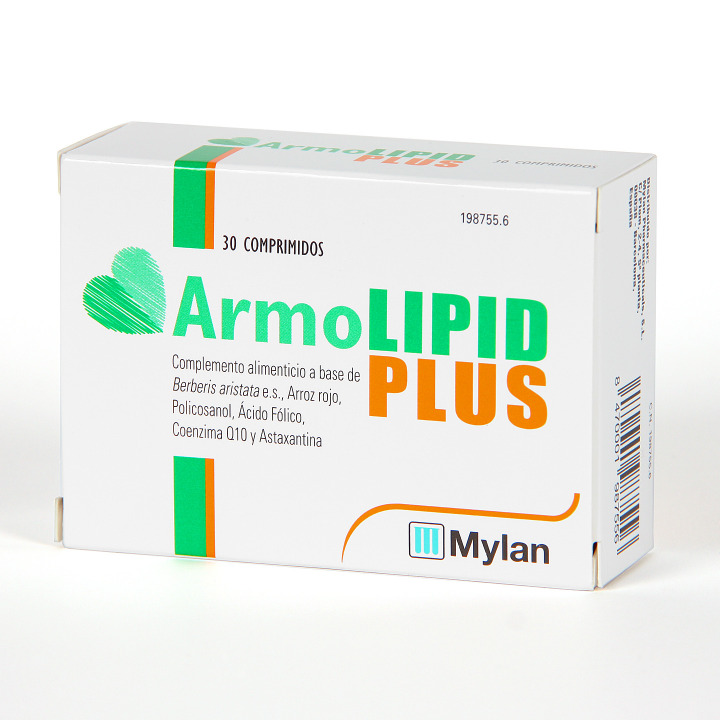 ArmoLipid Plus 30 comprimidos | Colesterol y triglicéridos | Farmacia ...