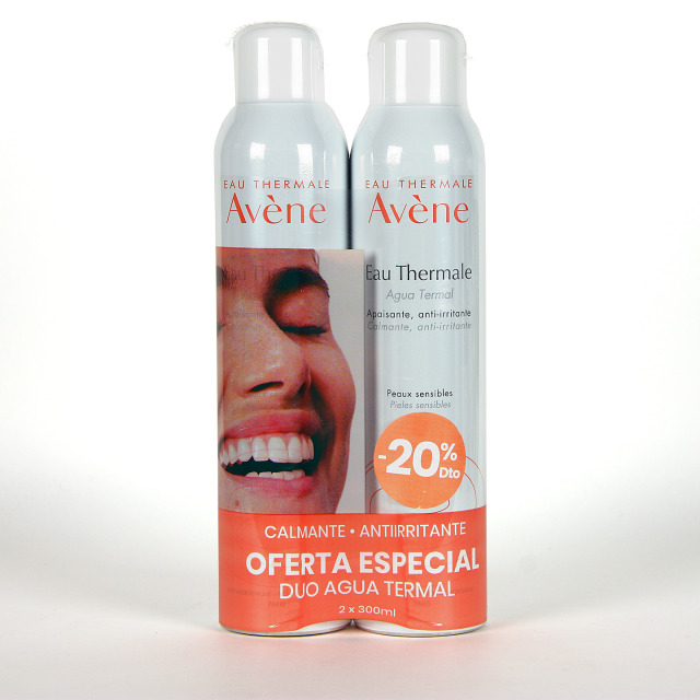 Avene Agua Termal Spray 300 ml Pack Duplo 20% Descuento | Farmacia Jiménez