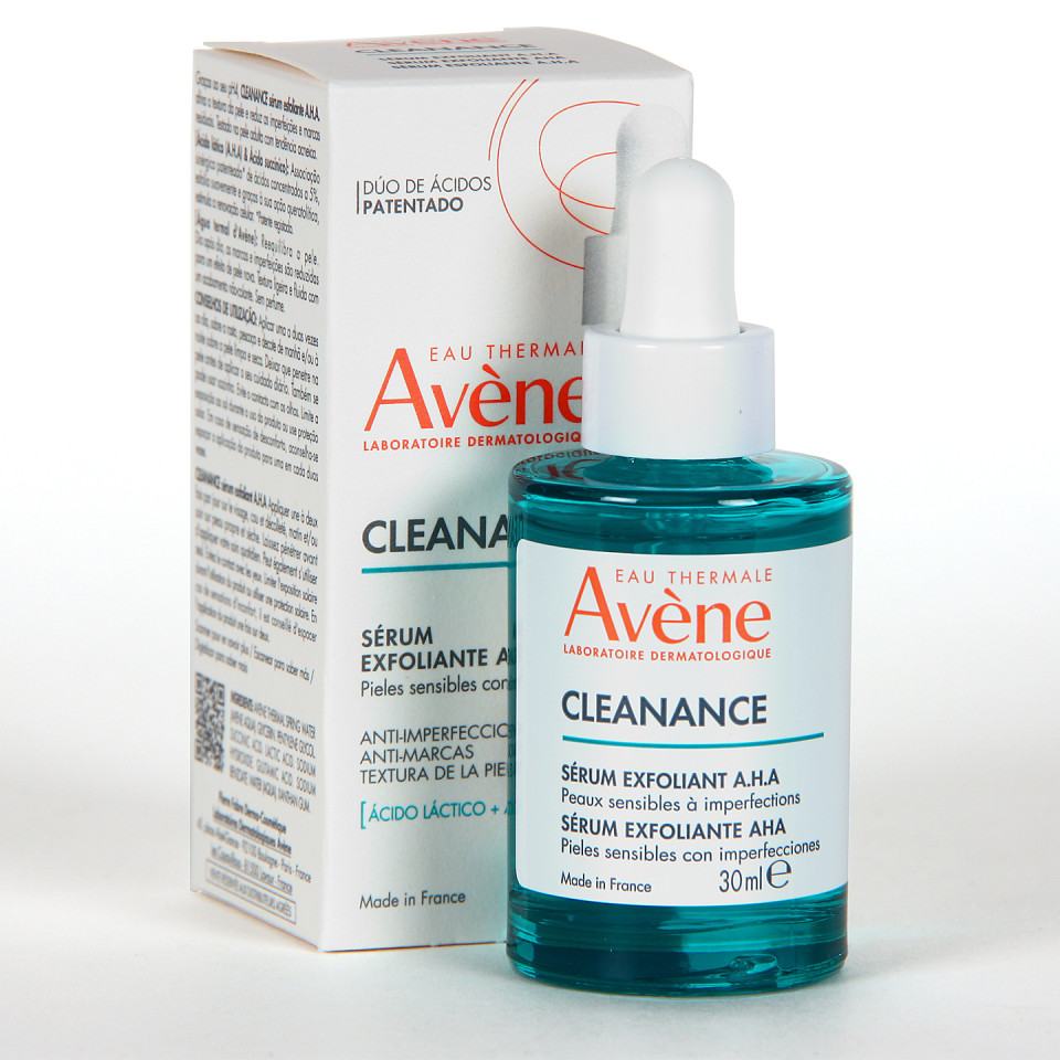 Avene Cleanance Serum Exfoliante AHA 30ML | Farmacia Jiménez