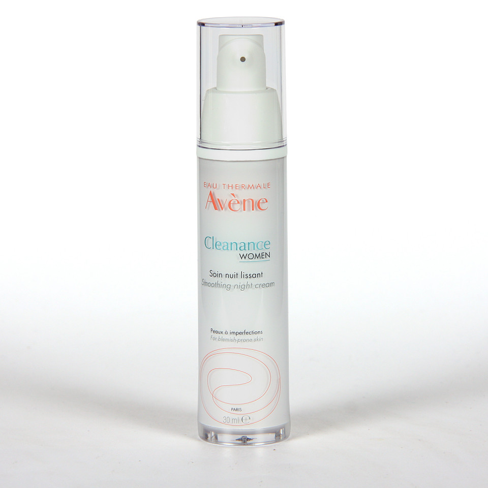 Avene Cleanance Women Cuidado de Noche alisador 30 ml - Pieles acnéicas ...