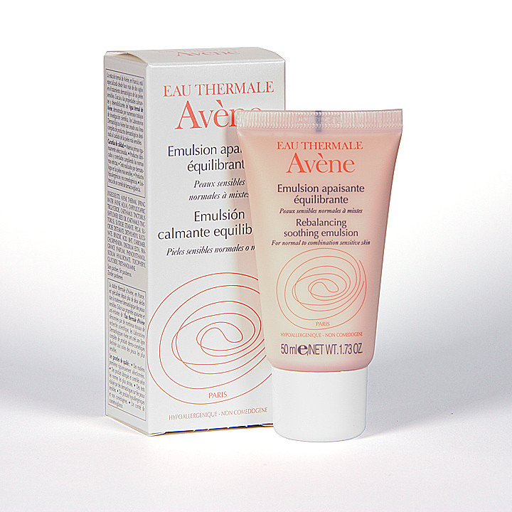 Avene Emulsión Calmante Equilibrante 50 ml | Piel seca - Sensible ...