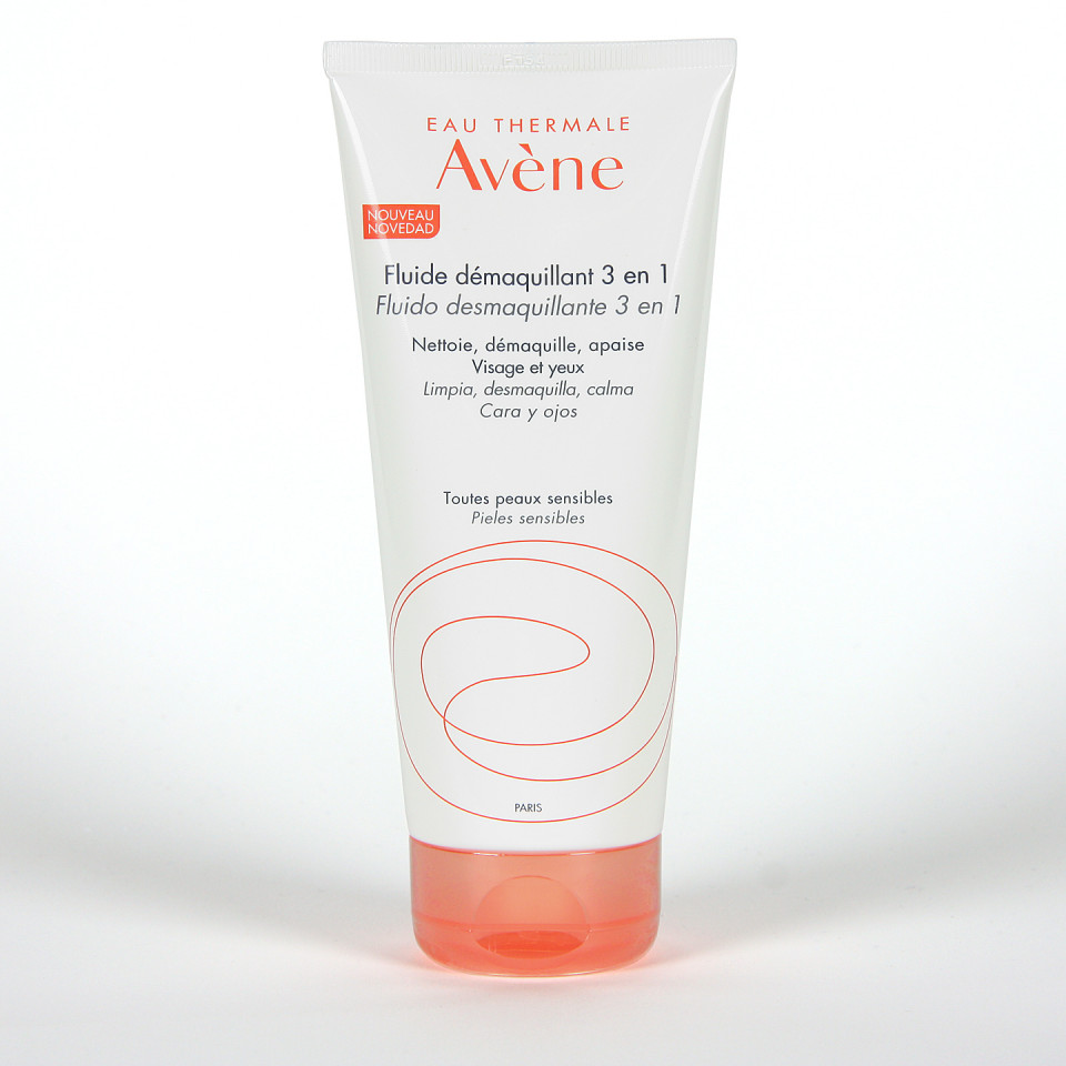 Avéne Fluido Desmaquillante 3 en 1 200 ml | Farmacia Jiménez