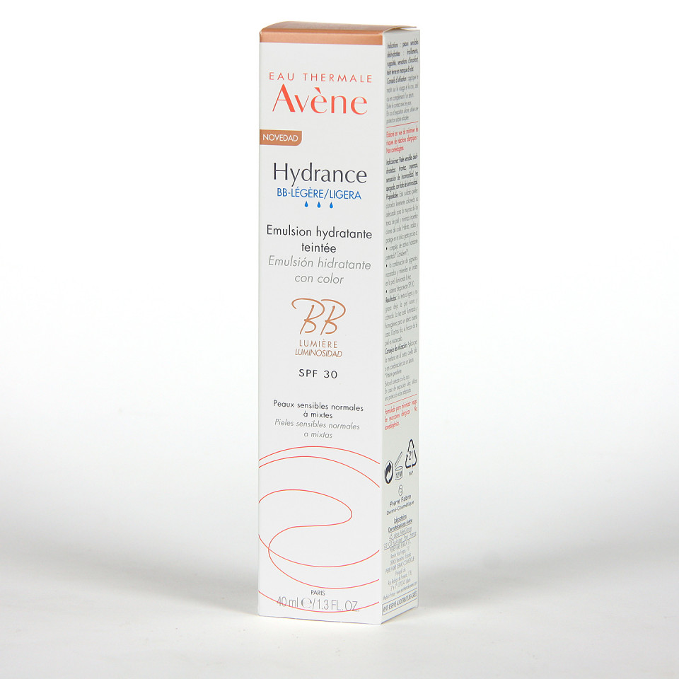 Avéne Hydrance BB Emulsión Hidratante con color SPF 30 40 ml | Farmacia ...